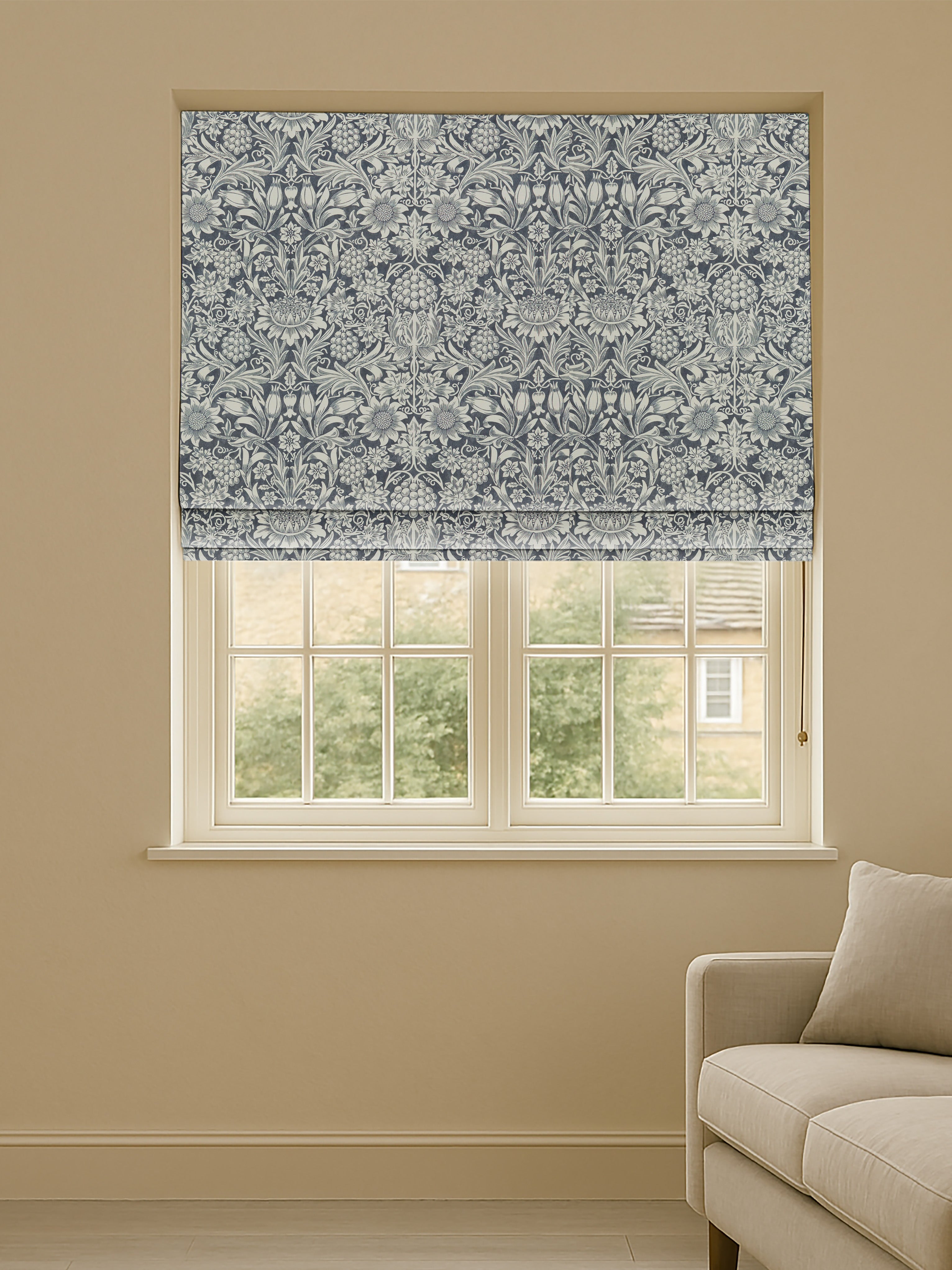 Roman Blind | Sunflower – Shamrock Linens
